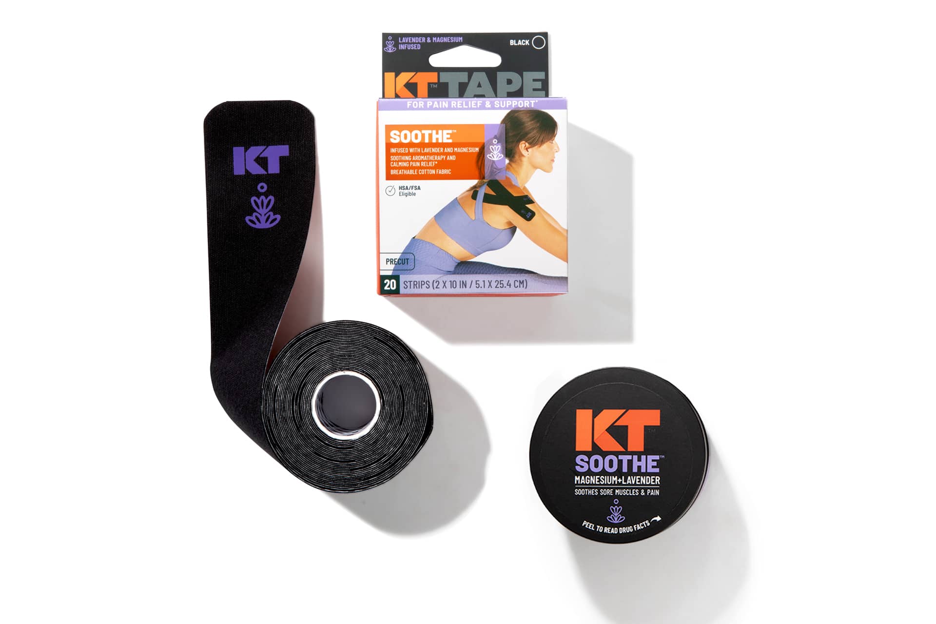 KT Soothe Tapes, Topicals Feature Lavender and Magnesium - Physical ...